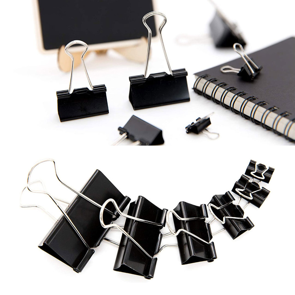 JOY Black Binder Clips | Shopee Philippines