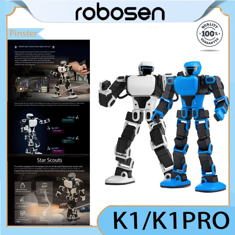 Robosen K1 Robot Interstellar Scout High tech Programming Learning ...