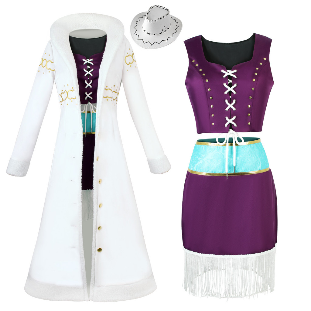 ONE PIECE Cosplay Nico Robin Costume Clothes Party Comic Exhibition ...