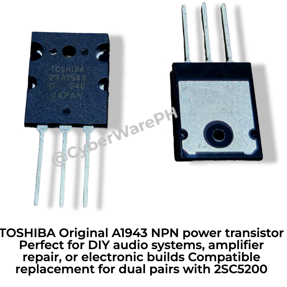 2SA1943 Power Transistor | A1943 Original Audio Transistor TO-264 ...