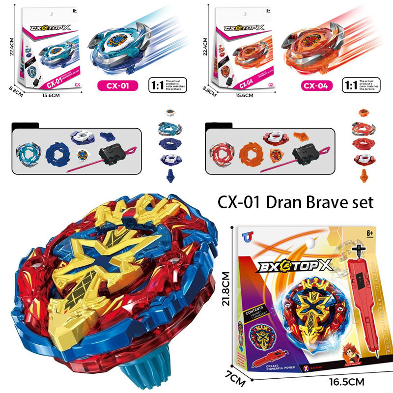 Beyblade X CX-01 Dran Brave Set Bey Blade Xeno Xcalibur 3-60GF CX-04 Battle Entry Beyblade X ...