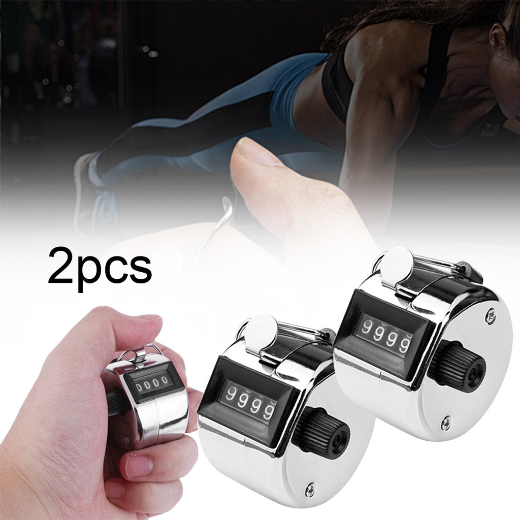 2 Pcs Manual Finger Counter for Fishing Manual Mechanical Counter ...