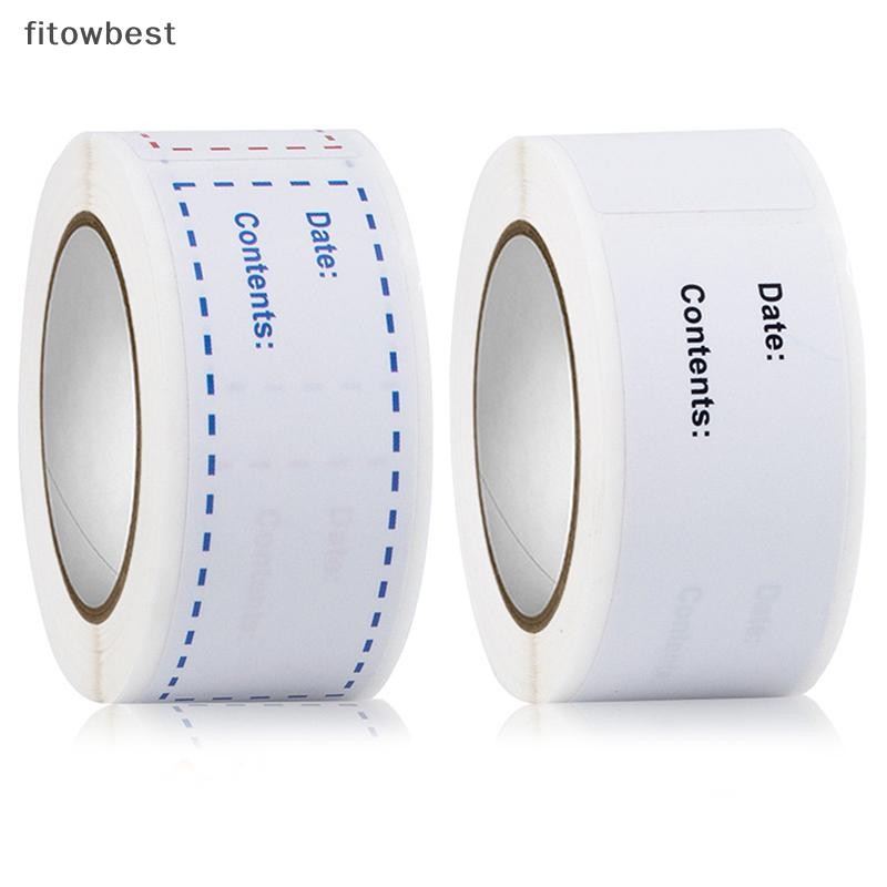 Fbph 150pcs/set Self-Adhesive er Removable Food Labels ers Freezer er ...