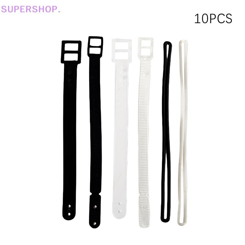 SUPERSHOP 10PCS Luggage Tag Strap Label Bag Handbag Portable Travel ...