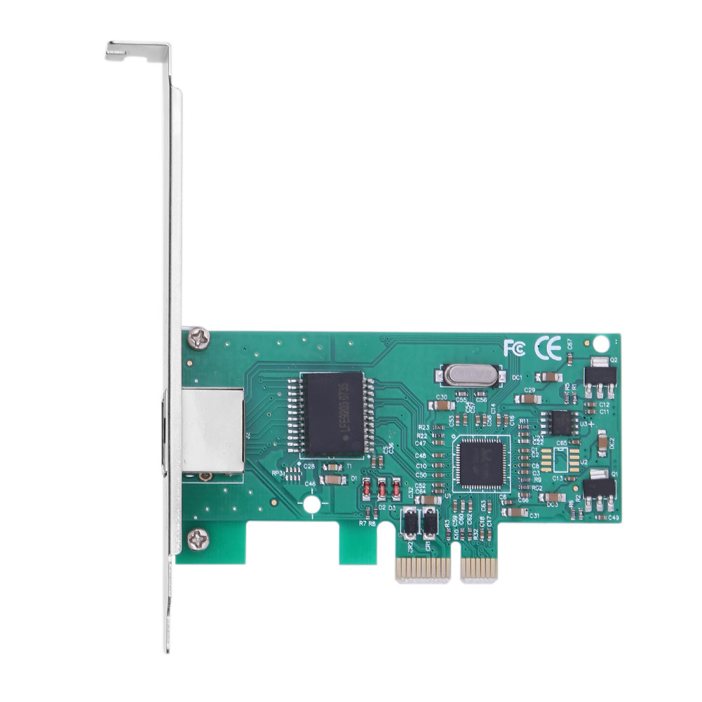 PCI-E Network Card NIC 10/100/1000Mbps PCIe Gigabit Ethernet Card for ...