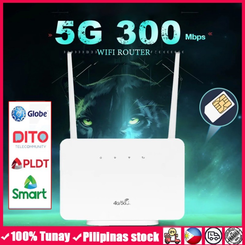 300Mbps 4G/5G Router Multi-Mode Wi-Fi Dual Band Gigabit Router with SIM ...