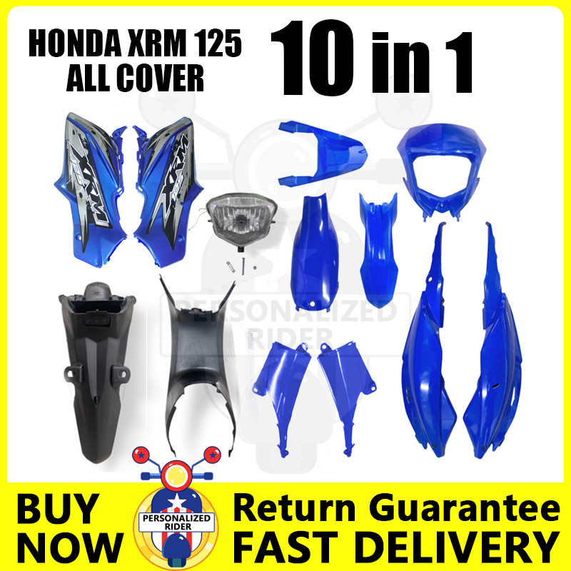 HONDA XRM 125 FULL BODY FAIRING KIT 3 COLORS 10IN1 FOR MOTORCYCLE ...