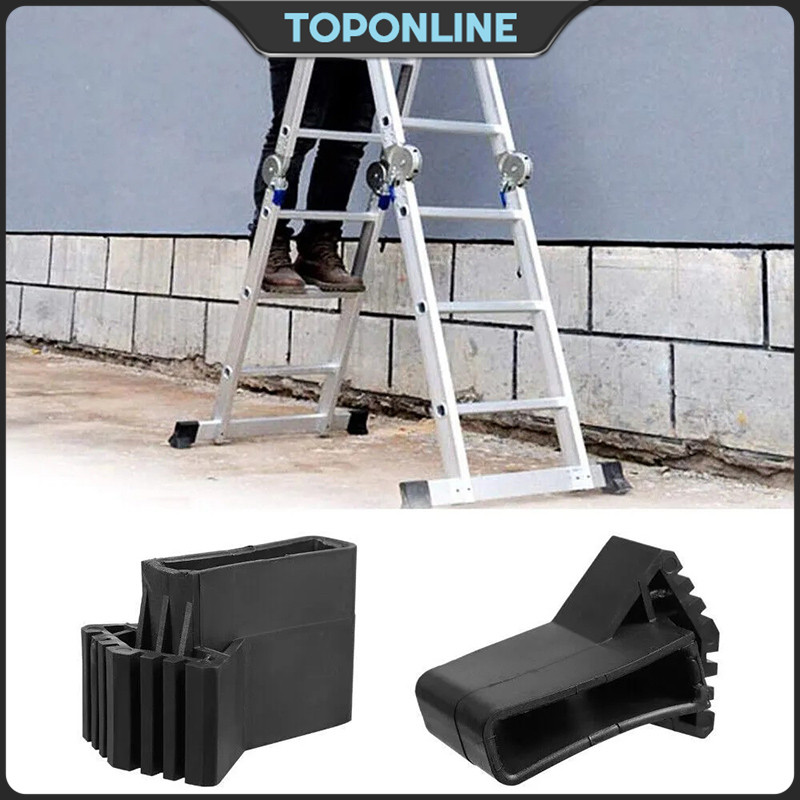 2Pcs Folding Ladder Foot Cover Fan-shaped Ladder Anti-slip Pad ...