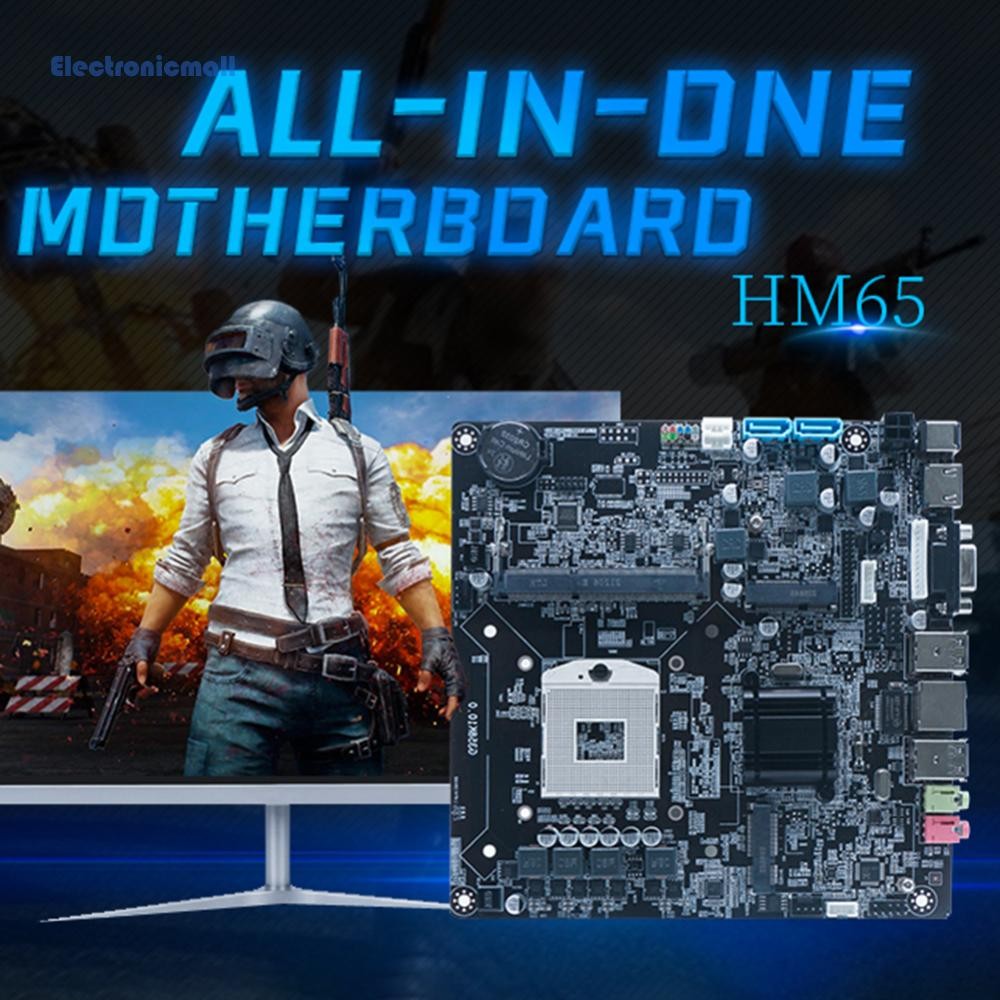 HM65 Micro-ITX Motherboard Support DDR3 1066/1033/1600 LGA988 All-in-1 ...