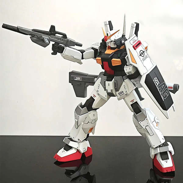 Hg JIMI JMS JMS Mark Rabbit Gundam Model White Rabbit Assembled Hand ...