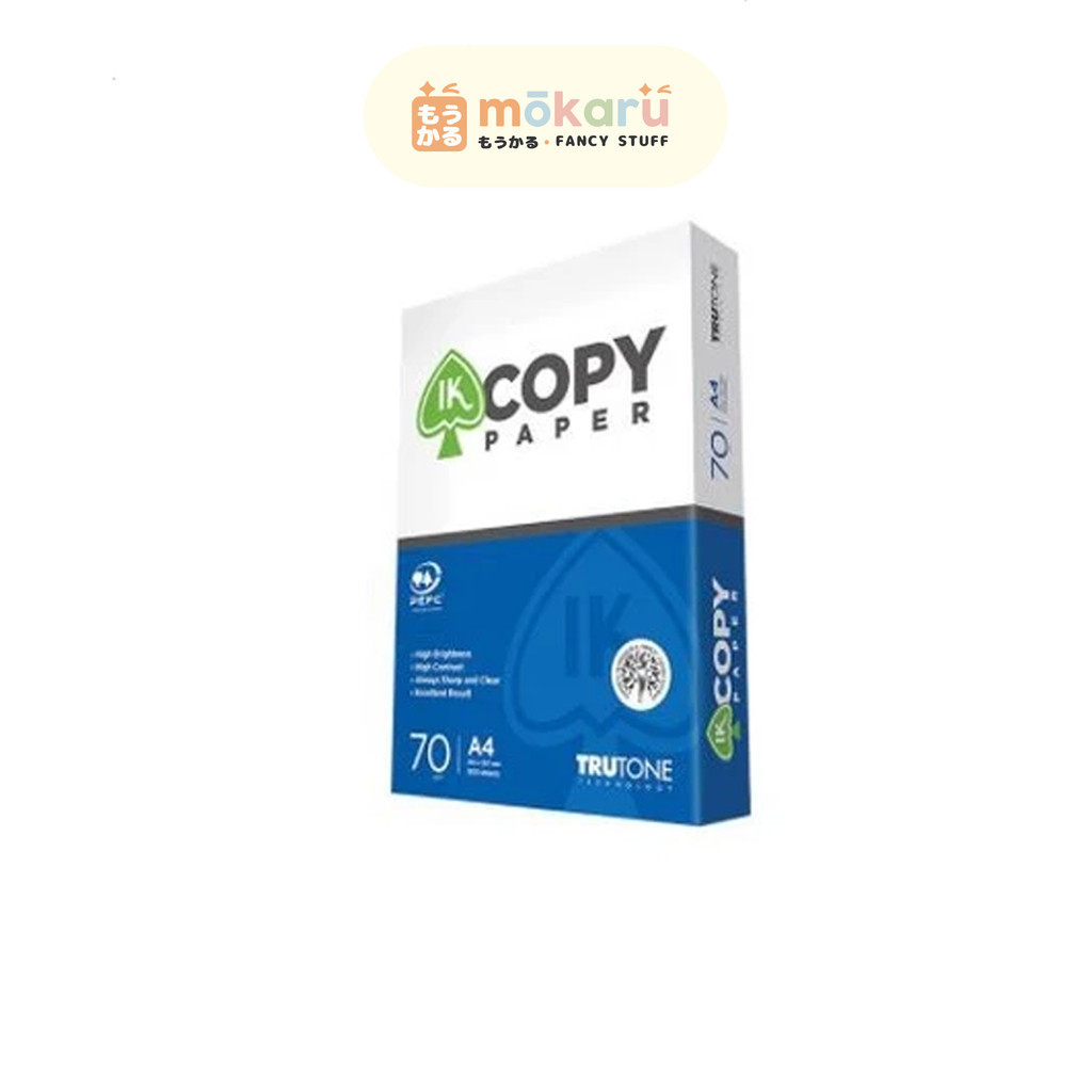 Ik Copy Copier Paper Printing Paper / A4 Photocopy Paper 70gr/gsm 500 ...