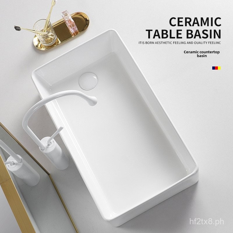 Side Drain Table Basin Balcony Left and Right Wash Basin Washing ...