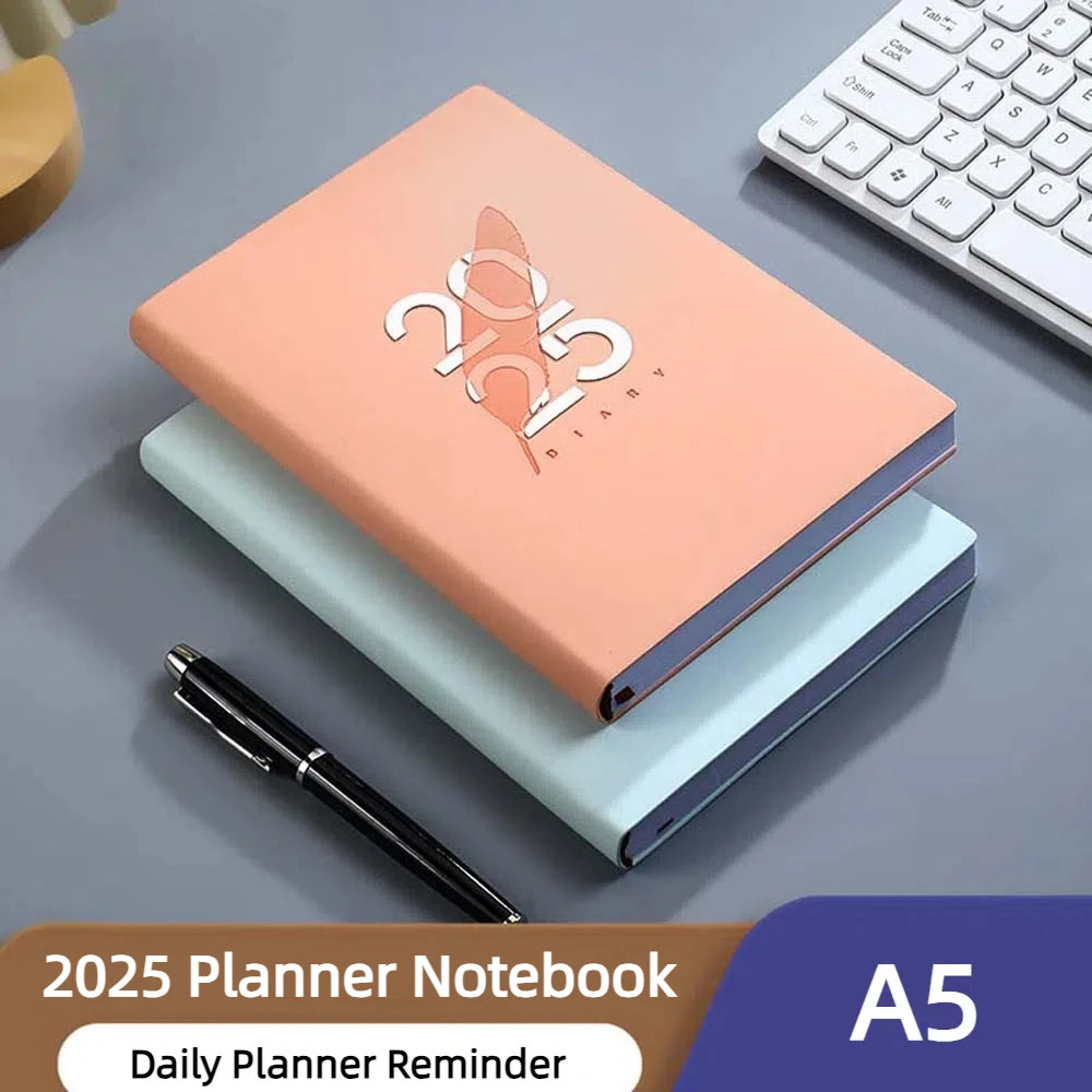 365 Day Planner Notebook 2025, Daily Planner, Reminder, Time Organizer ...