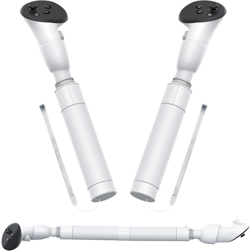 3-in-1 Handle Attachment for Meta Quest 3S/Quest 3, VR Game Gorilla Tag ...