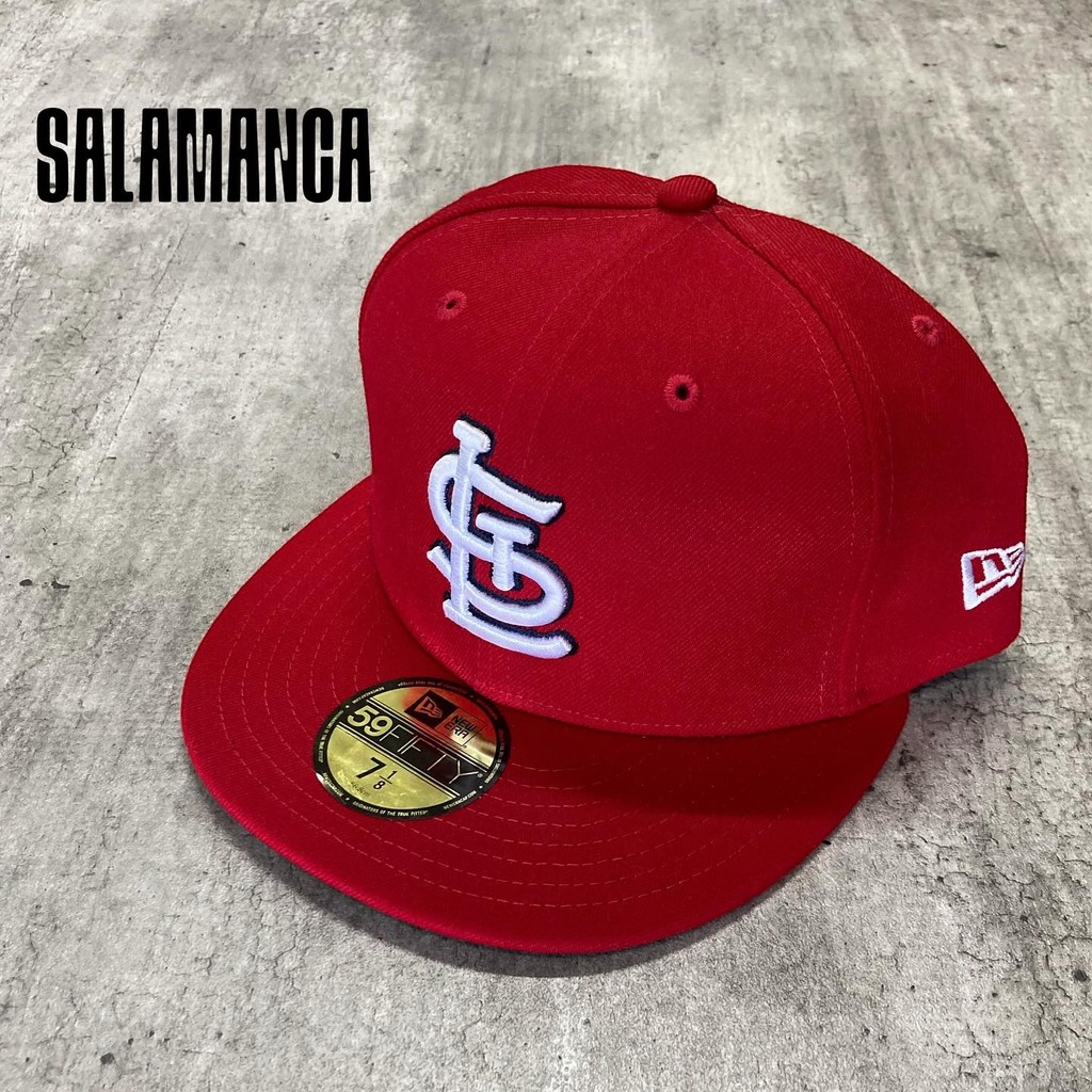MLB St. Louis Cardinals 59Fif.ty Fully Enclosed Baseball Cap Flat Eave ...