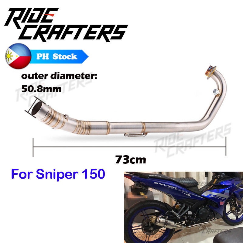 RC For Yamaha Sniper150 Sniper 150 V1 V2 Motorcycle Exhaust Pipe Elbow ...