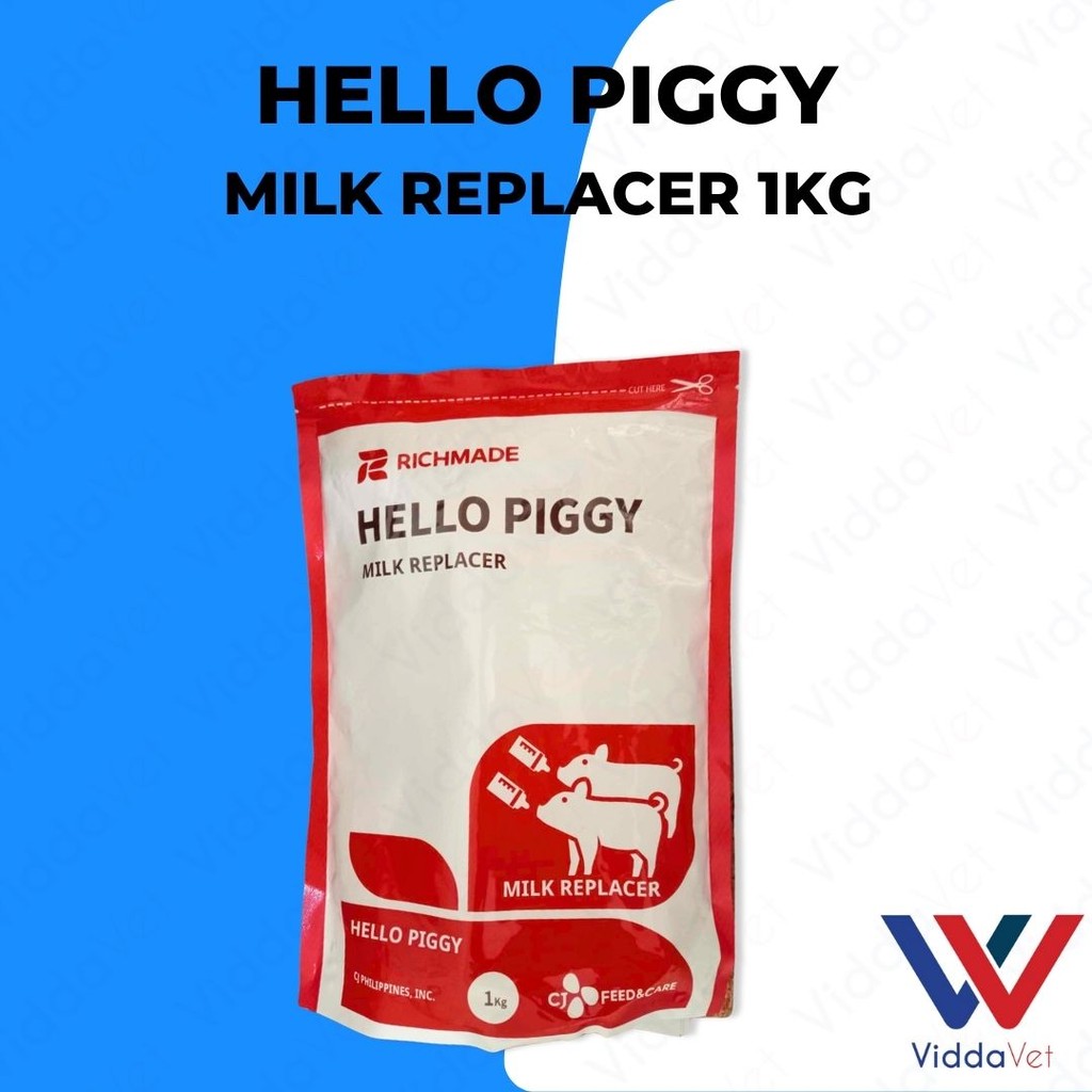 1kg Hello Piggy Milk Replacer Complete Nutrition for Piglets milk ...