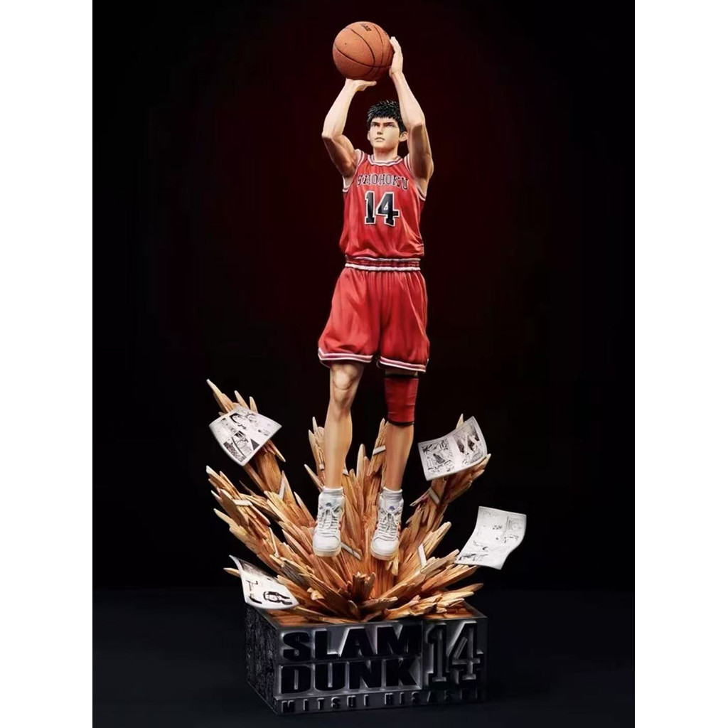 Anime SLAM DUNK Mitsui Hisashi Figure Statue Model | Shopee Philippines