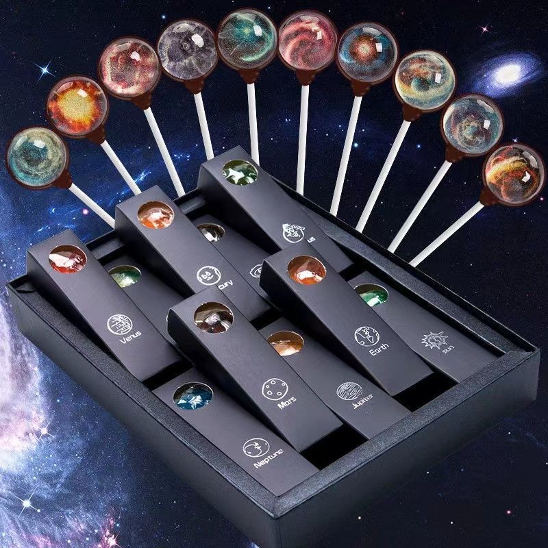 Starry Sky Lollipop Influencer Send Christmas Boyfriend Girlfriend Lover Birthday Gift fangcao ...