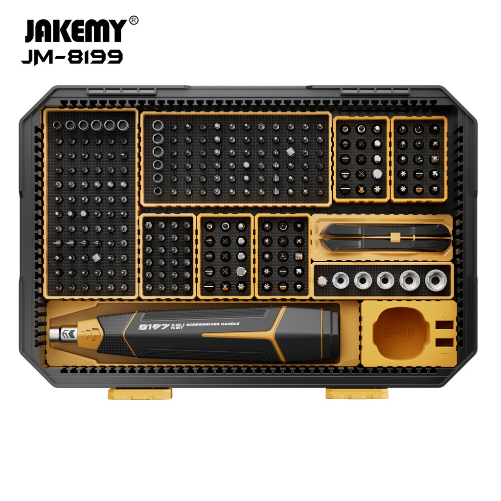 JAKEMY JM-8199 257in1 Precision Screwdriver Tool Set Magnetic CR-V Hand Tools | Shopee Philippines