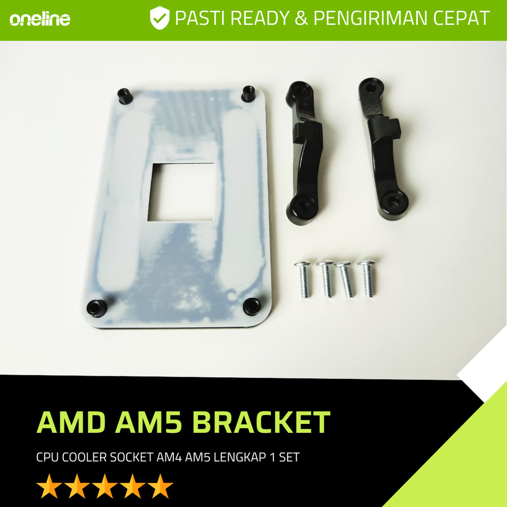 AMD AM4 AM5 Bracket CPU Cooler Socket AM4 AM5 Complete 1 Set | Shopee ...