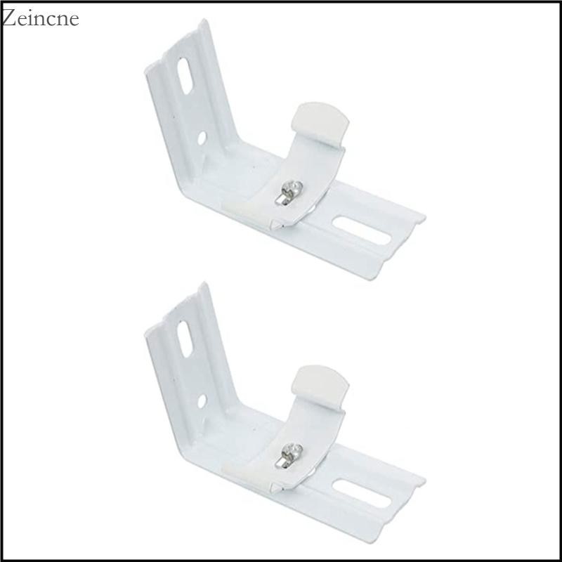 Zein Vertical Blind L Brackets Curtain Rod Brackets Heavy Duty Holder ...