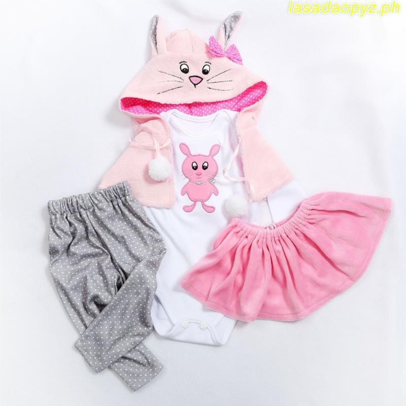 5 different styles two sizes 47 or 60CM doll dress reborn baby doll ...