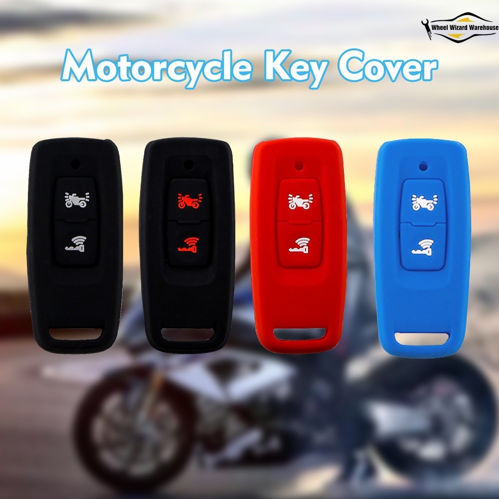 Silicone Key Cover 2 Buttons Motorcycle Key Protector for Honda PCX PCX ...