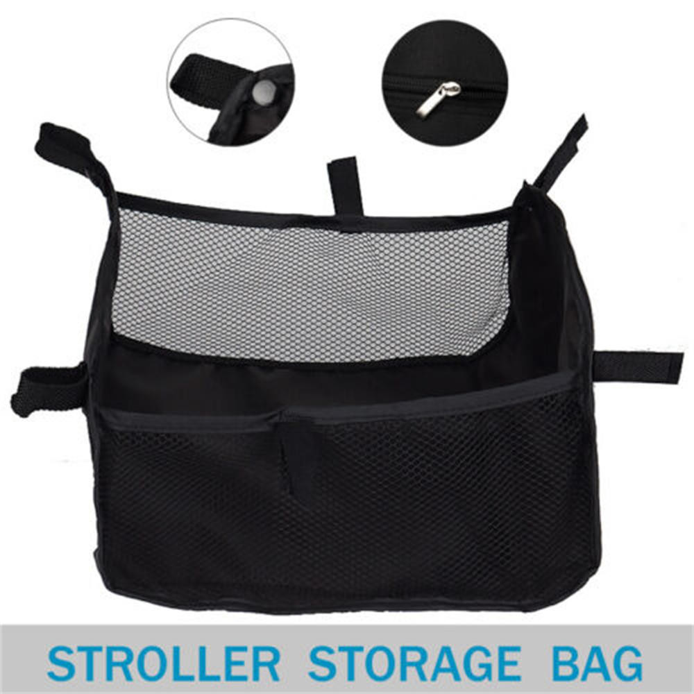 1PC Baby Stroller Bottom Basket, Under Baby Stroller Storage Basket ...