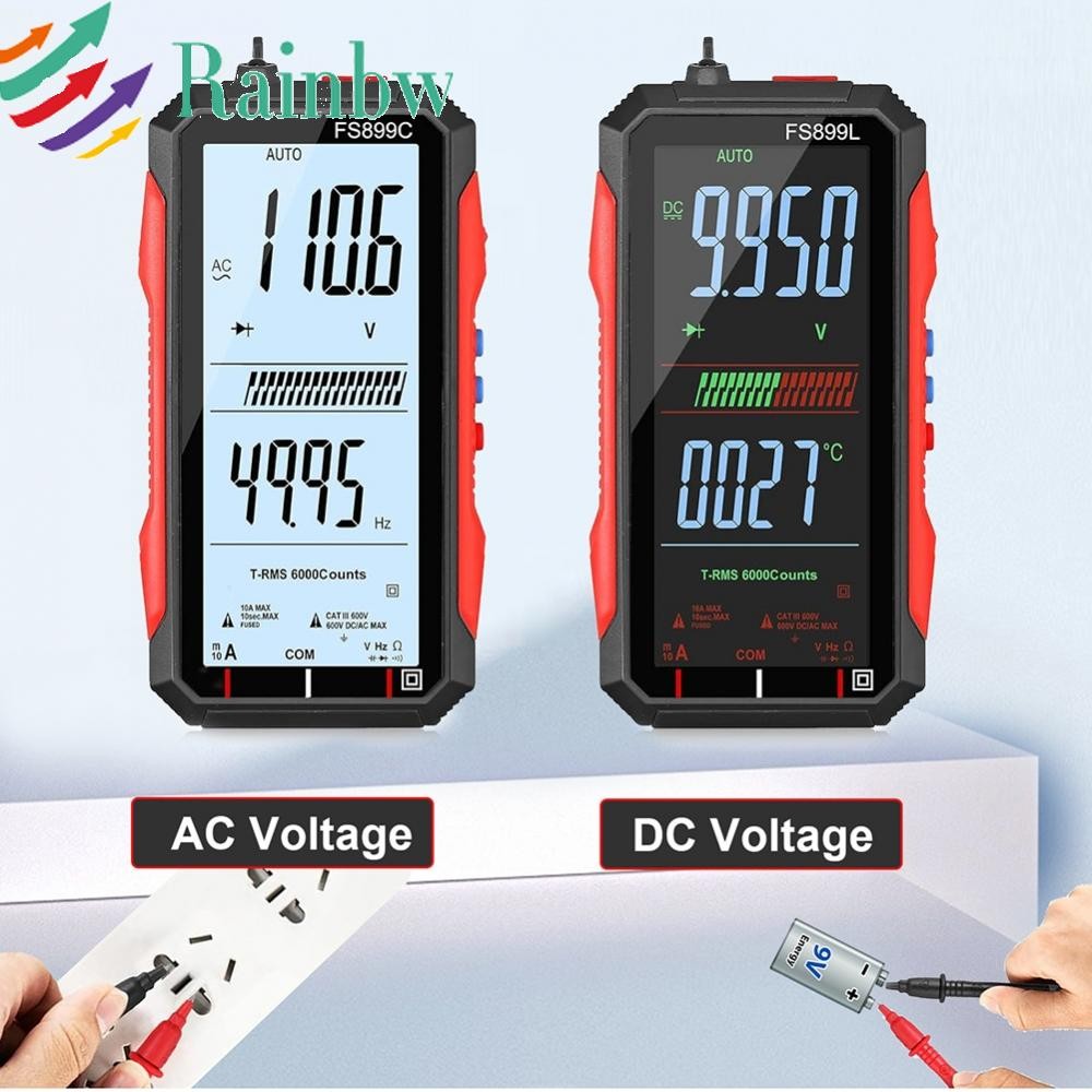 ⭐ READY STOCK ⭐ Easily Portable Digital Multimeter with USB C Charging ...