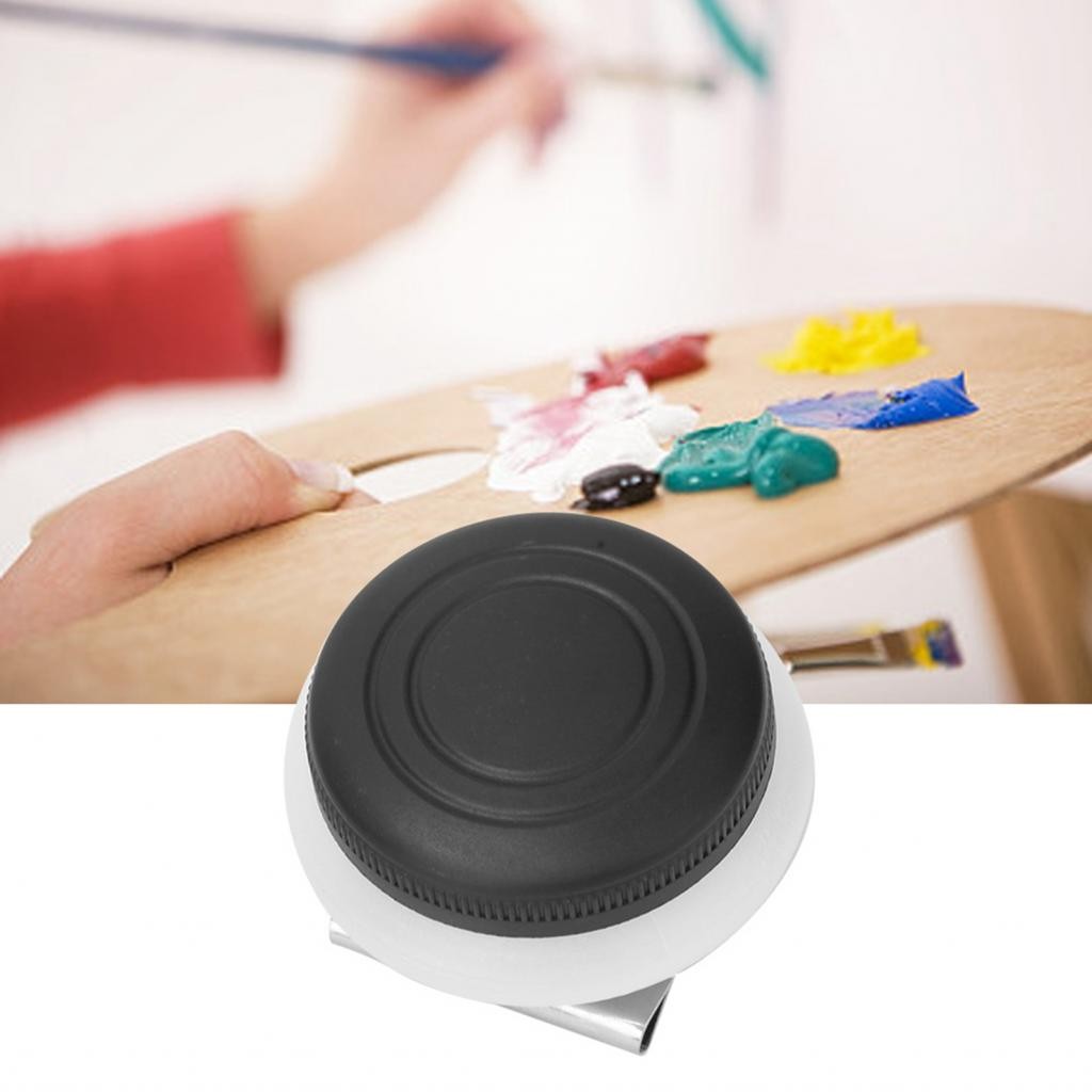 Buybest1 Stainless Steel Oil Painting Cup Double/Single Dipper Palette ...