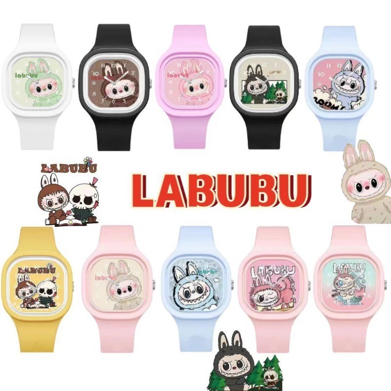 Labubu Sanrio Cartoon Girls Silicone Quartz Watch | Shopee Philippines