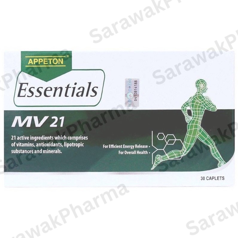Appeton Essentials MV21 30's (Multivitamin) | Shopee Philippines