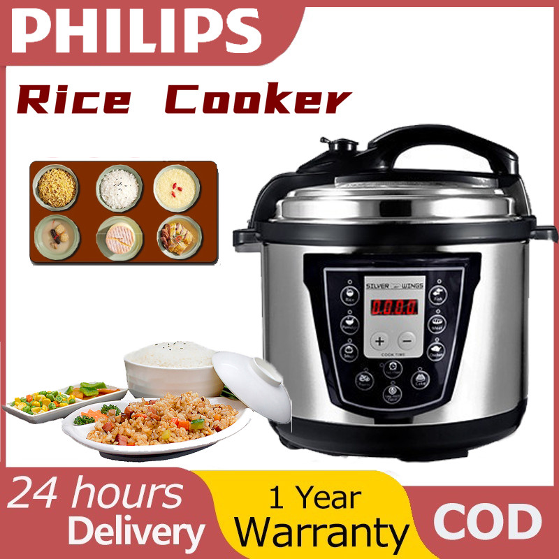 Philips Electric Pressure Cooker Pressure Cooker Detachable Electric ...