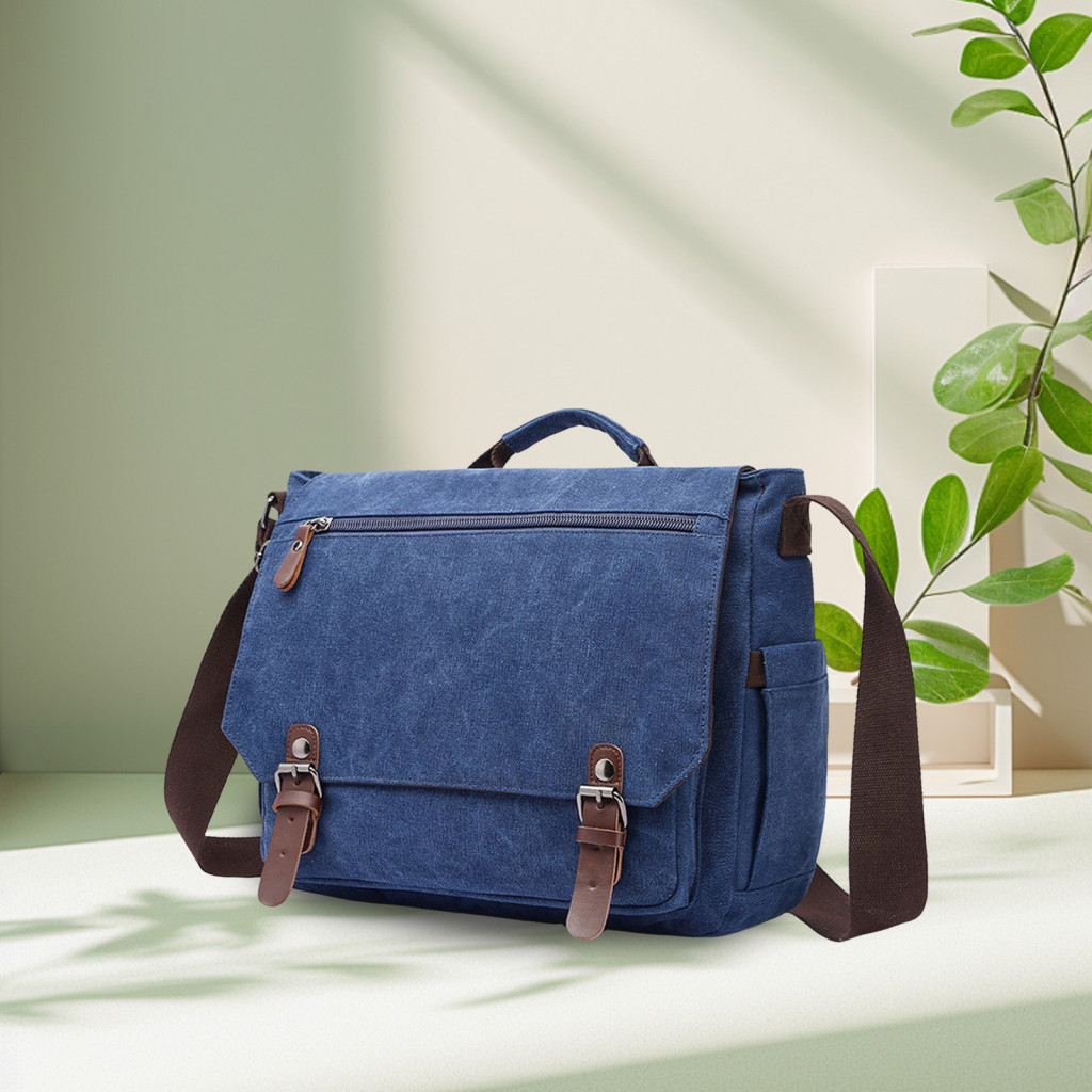 Business Laptop Bag Nylon Laptop Case Waterproof 15.6-inch Laptop Bag ...
