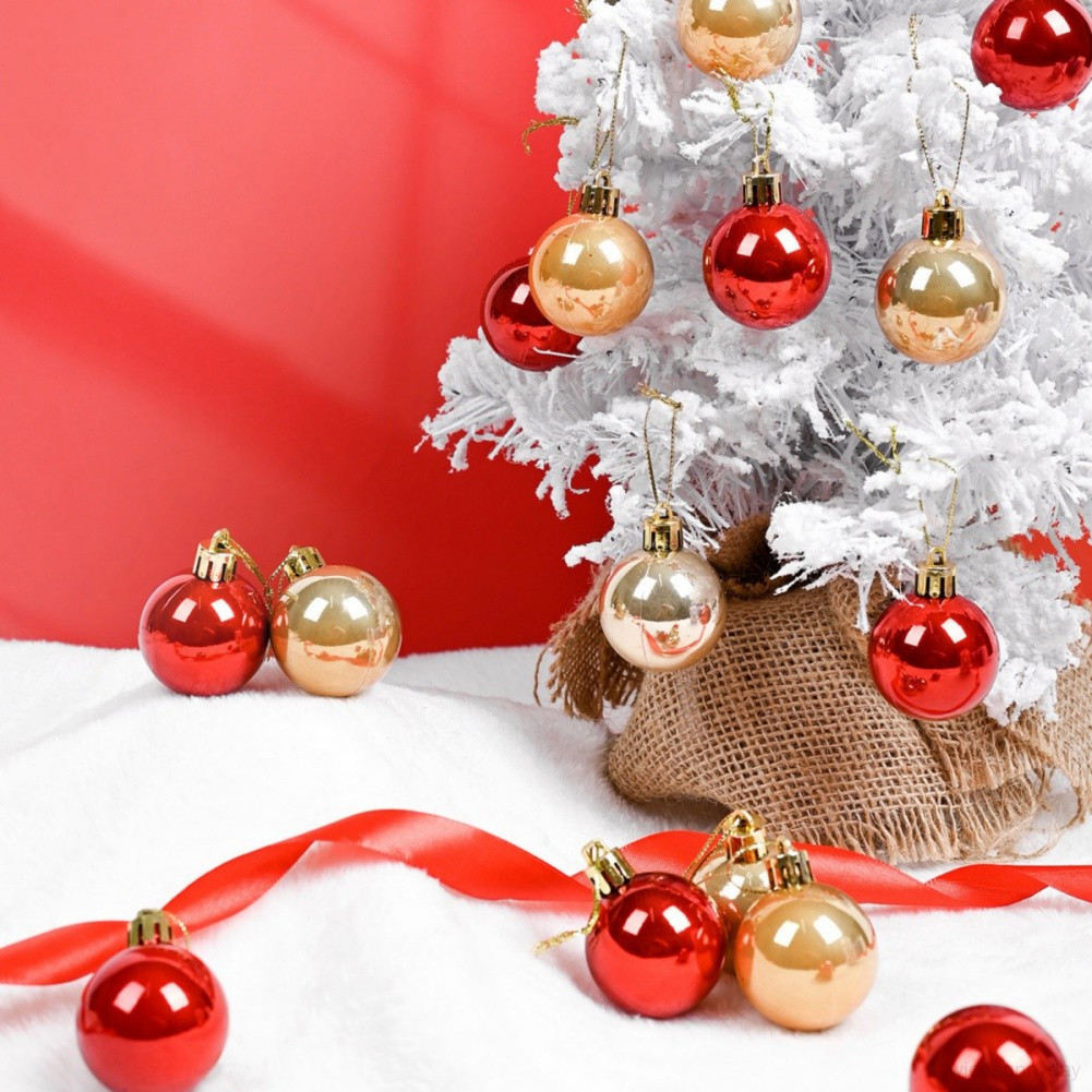 X-mas Ornaments Ornaments Set 16pcs balls Christmas Ball Bead ...