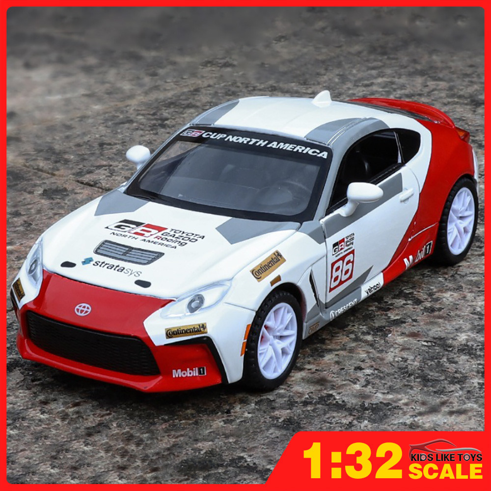 KLT 1:32 Toyota GR86 Diecast Model Car Alloy Cars Toys Collection Gift ...