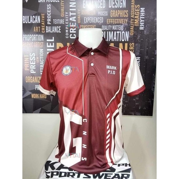 【FREE CUSTOM】POLO Shirt Uniform for SSLG | SELG | YES-O | BKD FULL ...