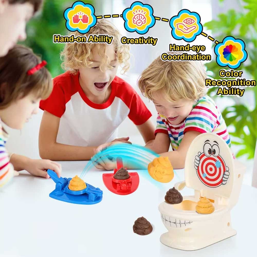 Poop Shoot Game Toilet Games Poo Toilet Game Toy Family Game Prank ...