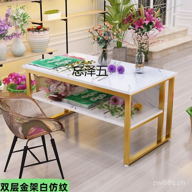 QH Round Corner Zhongdao Window Display Stand Bouquet Display Table ...
