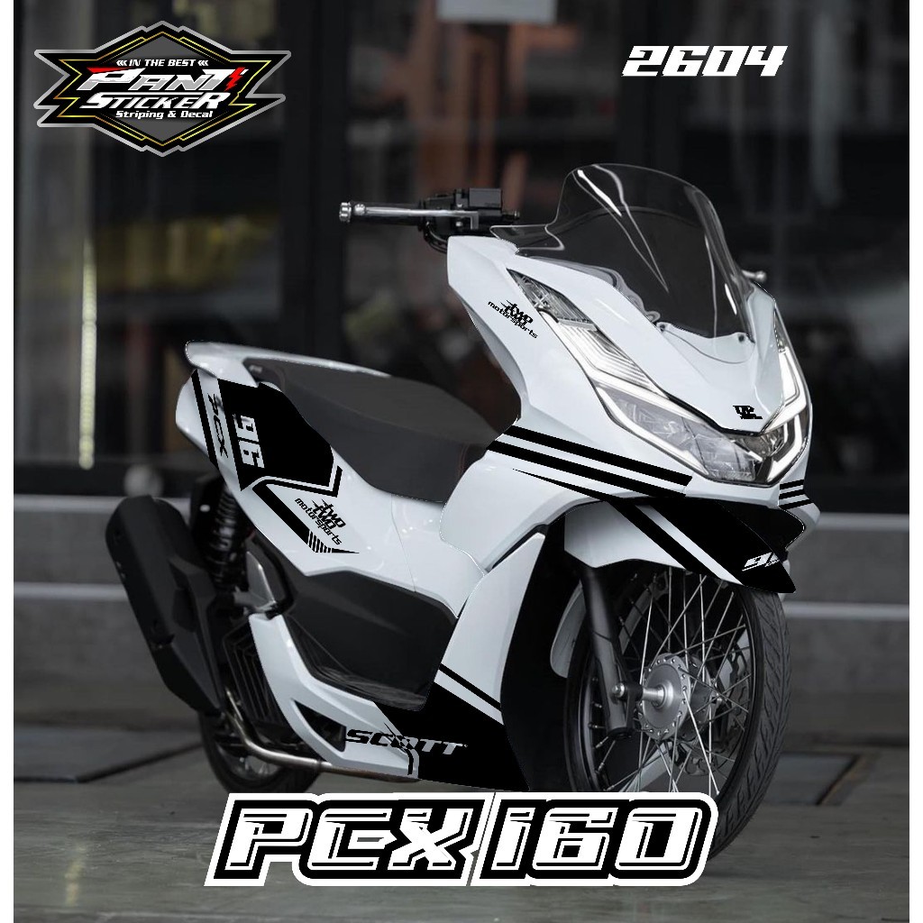 Honda PCX 160 Fullbody Decal Sticker - All New PCX160 Graphic Design ...