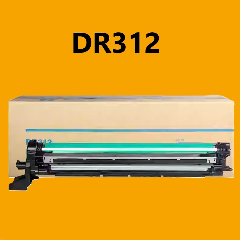 DR312 DV312 Drum unit for Konica Minolta Bizhub 227 287 367 Drum unit DR-312 DV-312 Developer ...