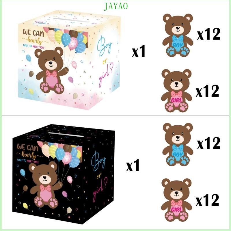 JAYAO Gender Reveal Games for Guests Baby Reveal Games Gender Reveal ...