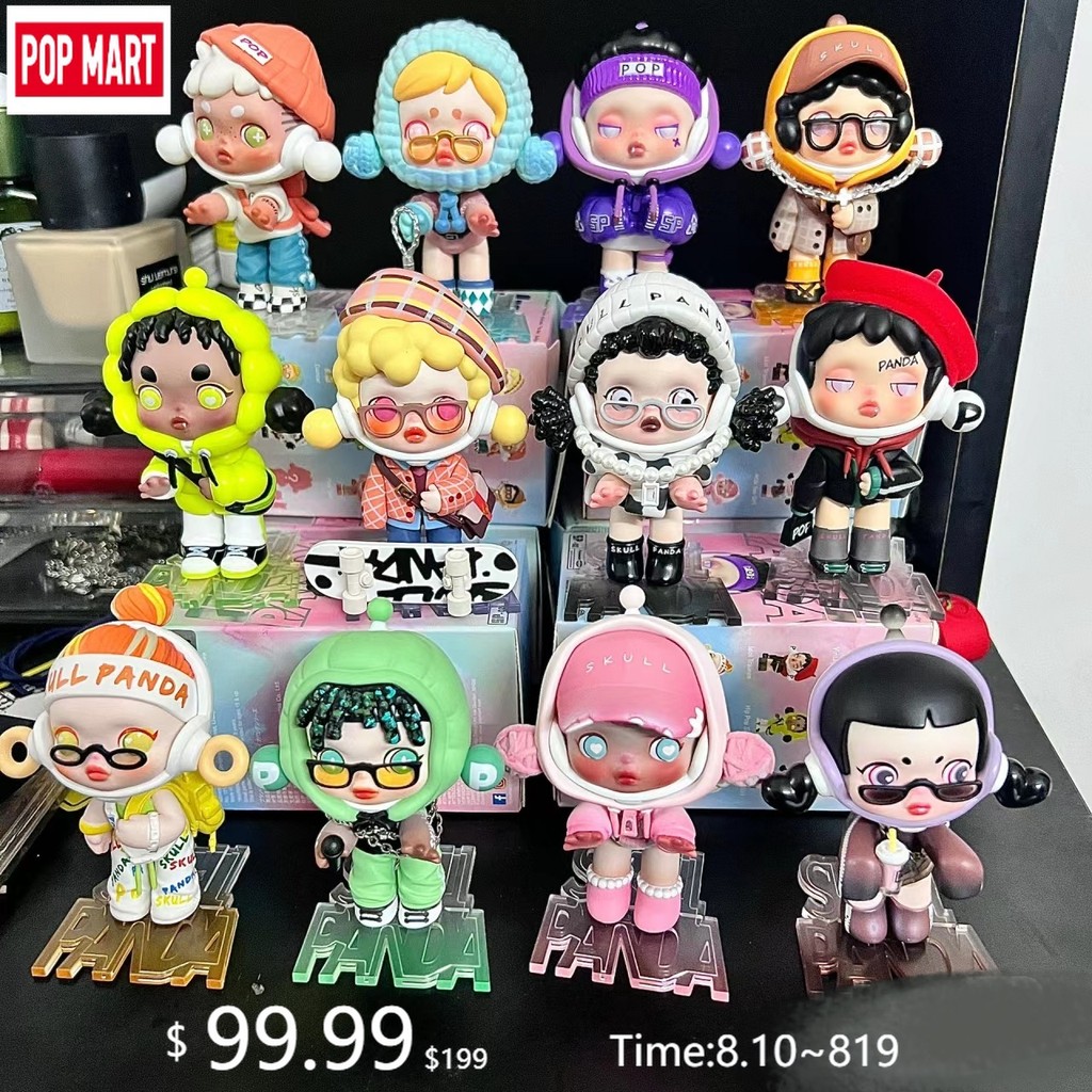 1,000% Original POPMART POPMART SP2 Bear Meow Craze Doll | Shopee ...