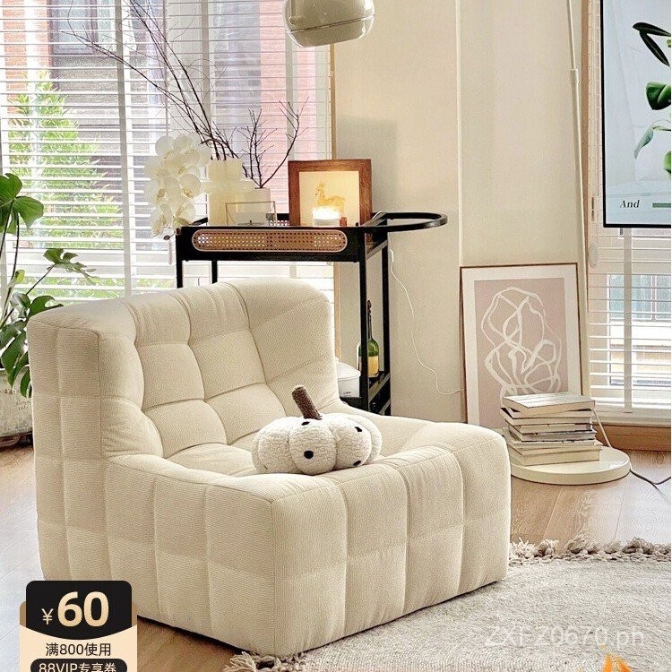 Lazy Sofa Reclining Single Chair J Bedroom Balcony Tatami Sofa ...
