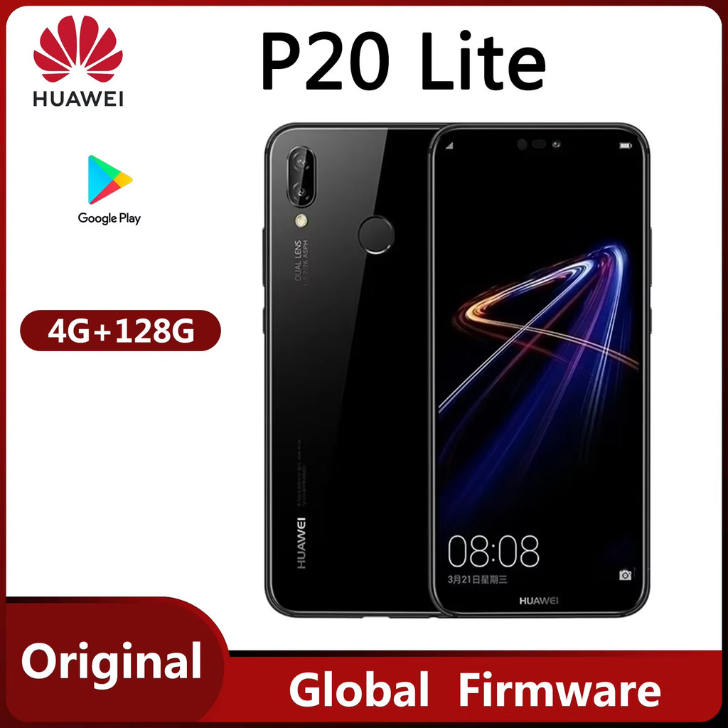 Huawei P20 Lite 4G SmartPhone 5.84inch CPU HiSilicon Kirin 659 3000mAh ...