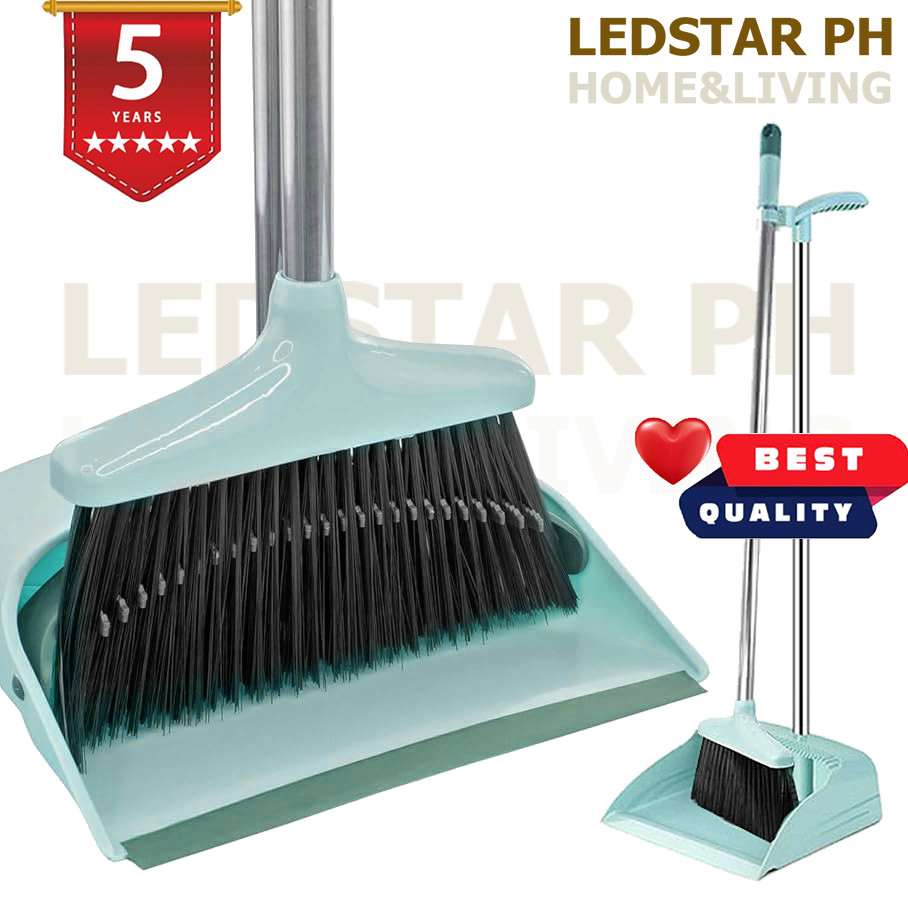 Broom and Dust Pan Set Household Mop Cleaning Outdoor Indoor Walis ...