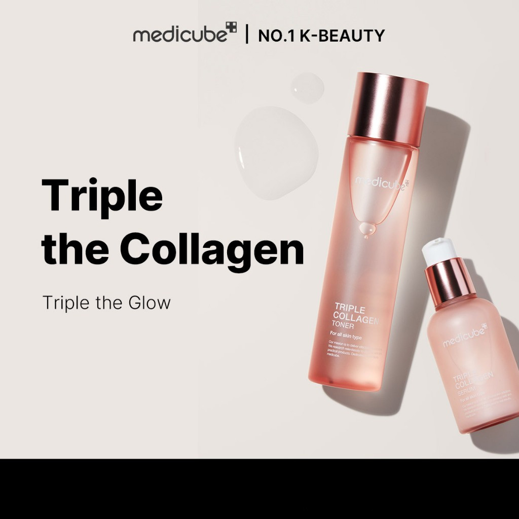 [medicube] Triple Collagen Toner / 3.0 Deeply moisturize the skin ...