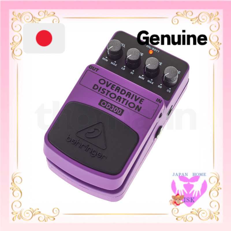 Behringer Guitar Effect Pedal Overdrive/Distortion OD300 OVERDRIVE ...