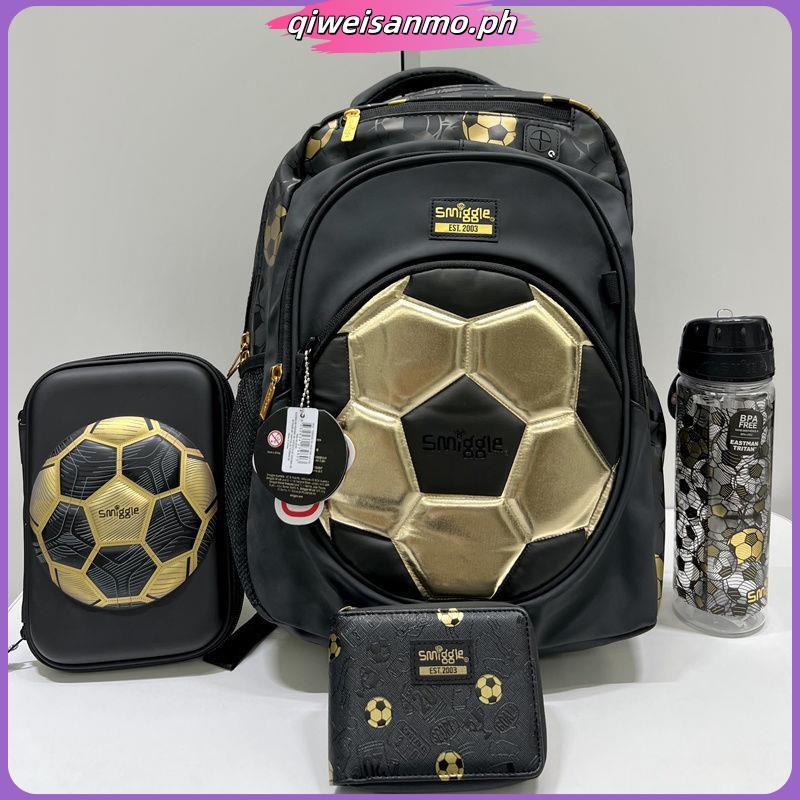 Smiggle Backpack Golden football school bag Ready stock | Shopee ...